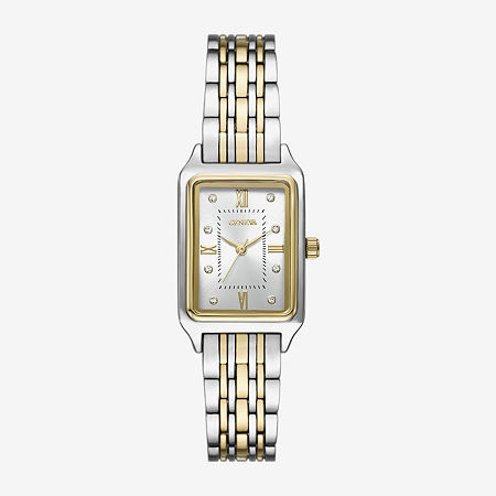 Click here for Geneva Geneva Ladies Womens Crystal Accent Two Ton... prices