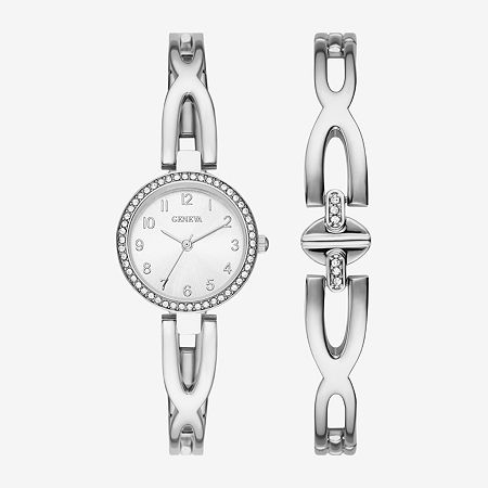 Click here for Geneva Geneva Ladies Womens Crystal Accent Silver... prices