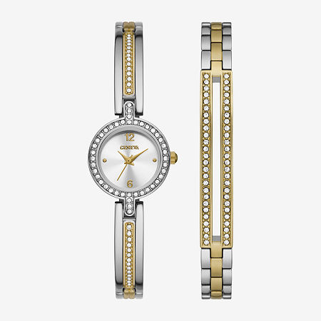 Click here for Geneva Geneva Ladies Womens Crystal Accent Silver... prices