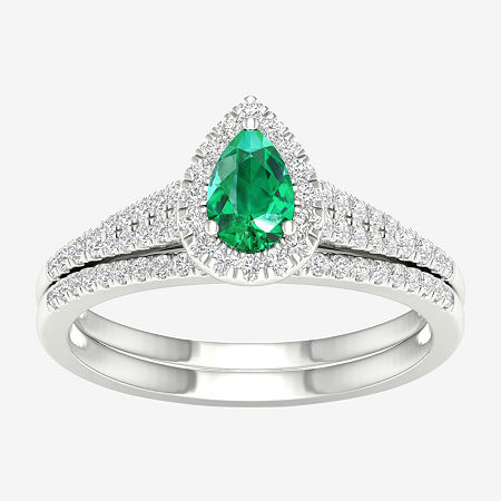 Click here for Modern Bride Gemstone Womens 1/3 CT. T.W. Lead Gla... prices