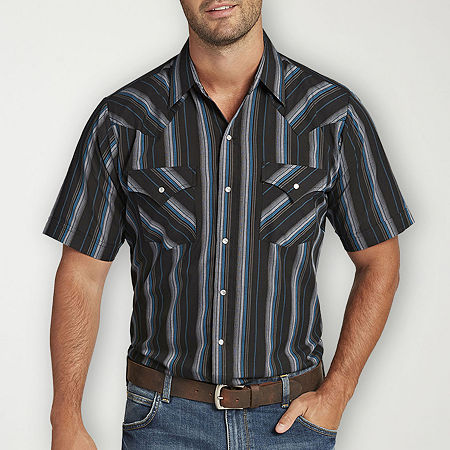 Click here for Ely Cattleman Stripe Big and Tall Mens Short Sleev... prices