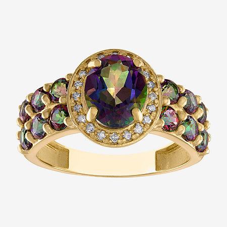 Click here for Womens 1/10 CT. T.W. Genuine Mystic Fire Topaz 10K... prices