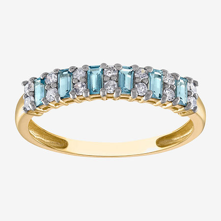 Click here for Womens 2.5MM 1/5 CT. Genuine Blue Topaz 10K Gold B... prices