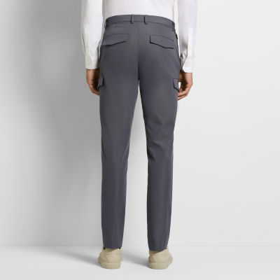 Van Heusen Performance Stretch Mens Regular Fit Cargo Pant, Color: Iron ...