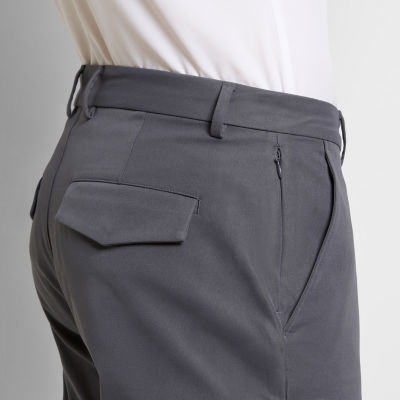 Van Heusen Performance Stretch Mens Regular Fit Cargo Pant, Color: Iron ...