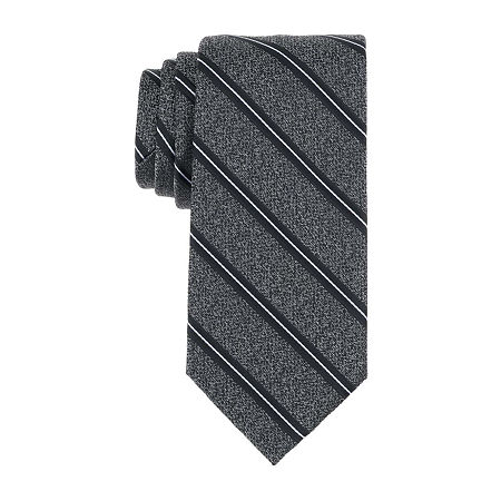 Click here for J. Ferrar Welden Striped Tie  One Size  Black prices
