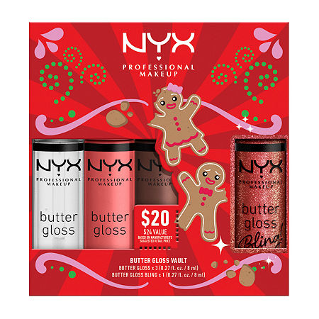 Click here for NYX Professional Makeup Butter Lip Gloss Vault ($2... prices