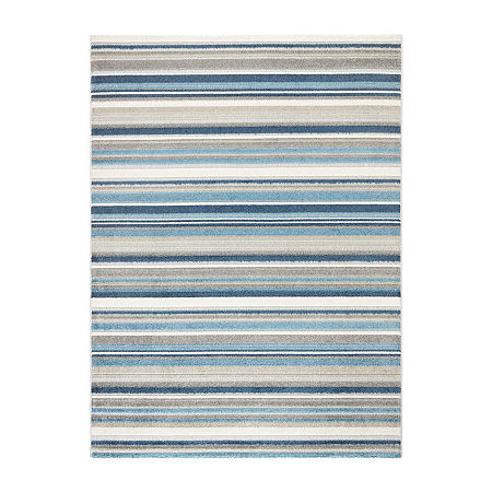 Click here for Town And Country Rio Stripe Outdoor Indoor Rectang... prices