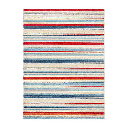 Click here for Town And Country Rio Stripe Outdoor Indoor Rectang... prices