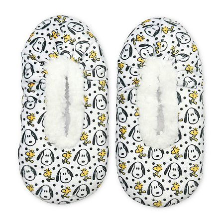 Click here for Fuzzy Womens 1 Pair Peanuts Slipper Socks  Small-m... prices