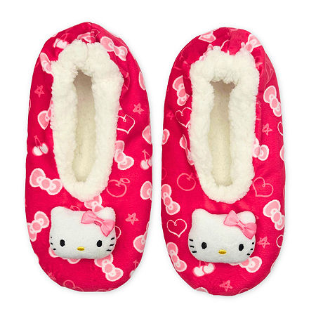 Click here for Pom Head Womens 1 Pair Hello Kitty Slipper Socks... prices
