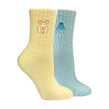 Click here for Supersoft Womens 2 Pair Winnie The Pooh Crew Socks... prices