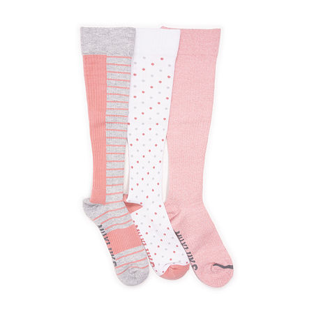 Click here for Muk Luks Womens 3 Pack Cotton Compression Knee-Hig... prices