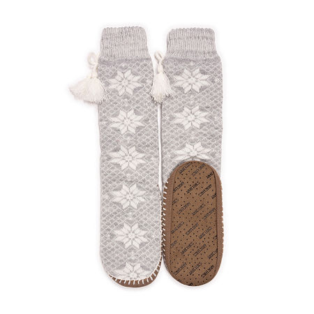 Click here for Muk Luks Womens 1 Pair Slipper Socks  Small-medium... prices