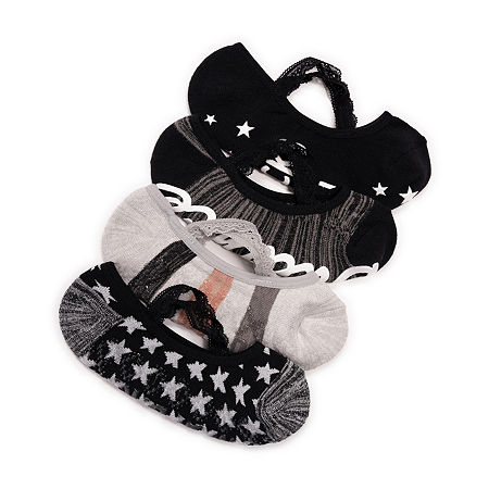 Click here for Muk Luks Womens Studio Socks - Criss Cross Balleri... prices