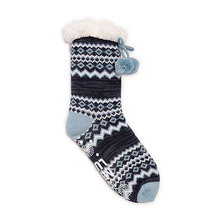 Click here for Muk Luks Womens 1 Pair Slipper Socks  Small-medium... prices
