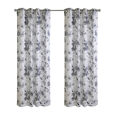 Click here for Nora Grommet Top Sheer Single Curtain Panel  One S... prices