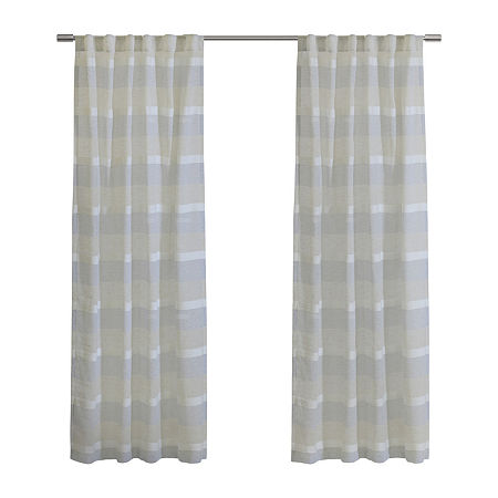 Click here for Nathan Back Tab Light-Filtering Single Curtain Pan... prices