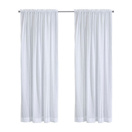 Click here for Habitat Crushed Rod Pocket Sheer Single Curtain Pa... prices