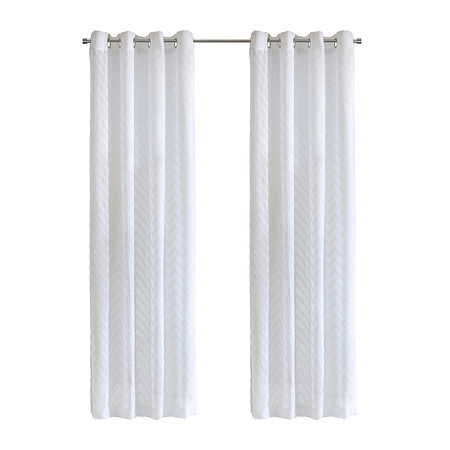 Click here for Regina Grommet Top Sheer Single Curtain Panel  One... prices