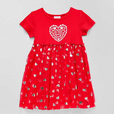 Click here for Okie Dokie Toddler & Little Girls Short Sleeve Tut... prices