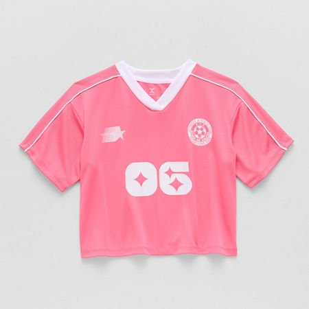 Click here for Xersion Big Kid Girls V Neck Short Sleeve Moisture... prices