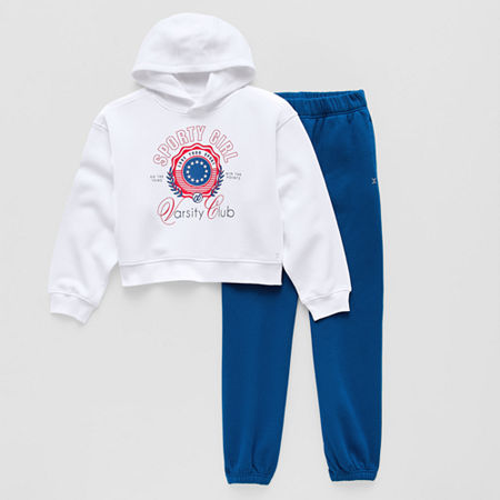 Click here for Xersion Fleece Little & Big Kid Girls 2-pc. Pant S... prices