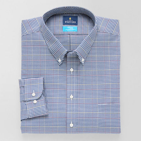 Click here for Stafford Big and Tall Coolmax All Season Oxford Me... prices