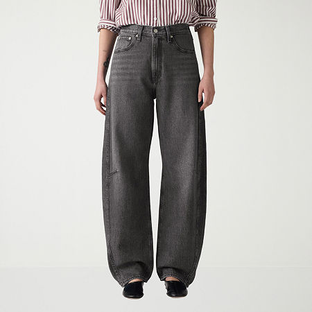 Levis Womens Cinch High-Rise Barrel-Leg Jeans - Past Lives