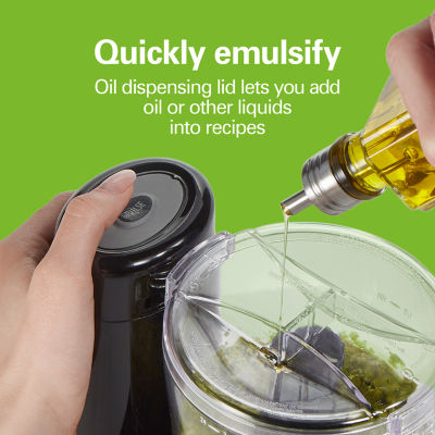 Hamilton Beach® 3-Cup Food Chopper, Color: Black