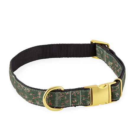 Click here for Paw & Tail Woven Printed Floral Dog Collar  One Si... prices