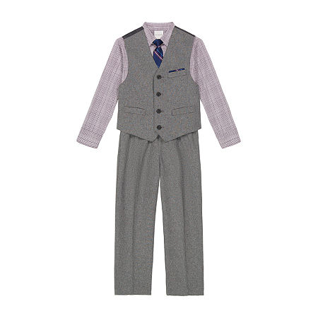 Click here for Van Heusen Little & Big Kid Boys 4-pc. Suit Set  1... prices