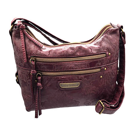 Click here for Stone Mountain Hobo Bag  One Size  Red prices
