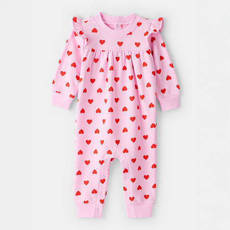 Click here for Carters Baby Girls Round Neck Long Sleeve Fleece J... prices