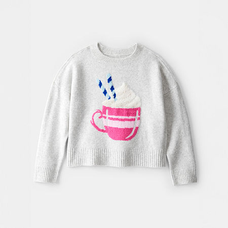 Click here for Carters Little & Big Kid Girls Round Neck Long Sle... prices
