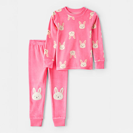 Click here for Carters Toddler Girls Velour Round Neck Long Sleev... prices