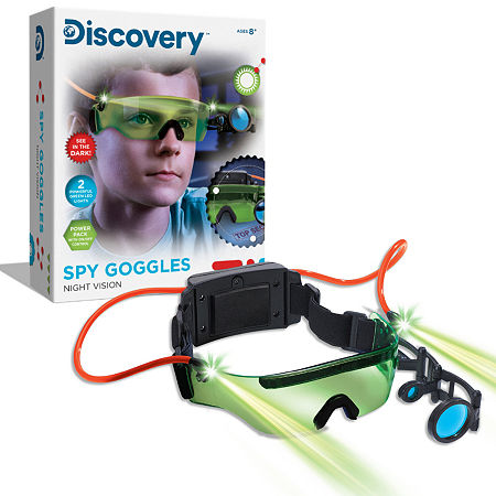 Click here for Discovery Night Vision Spy Goggles  One Size  Gree... prices