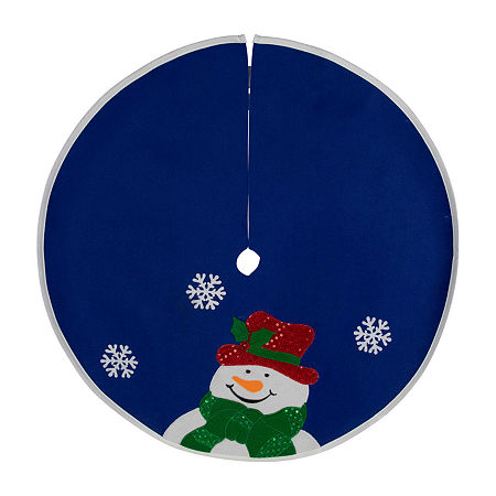 Click here for 20 Blue and White Embroidered Snowman Mini Christm... prices