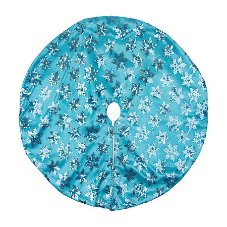 Click here for 20 Blue Sequin Snowflake Pattern Mini Christmas Tr... prices