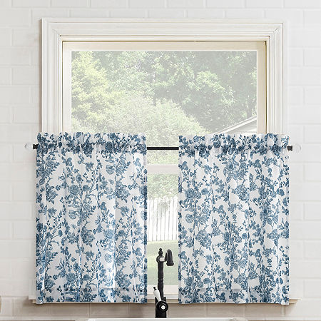 Click here for No. 918 Elodie Tonal Botanical Semi-Sheer Rod Pock... prices