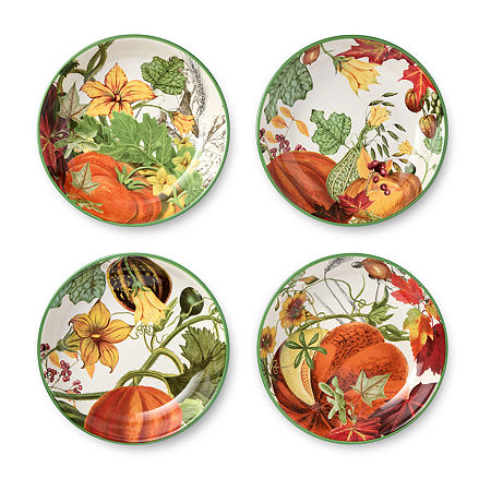 Certified International Harvest Fields Soup Bowls  Set of 4 - Miscellaneous