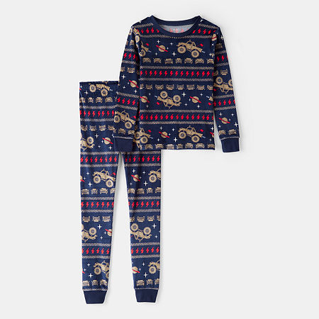 Click here for Carters Little & Big Kid Boys Velour Round Neck Lo... prices
