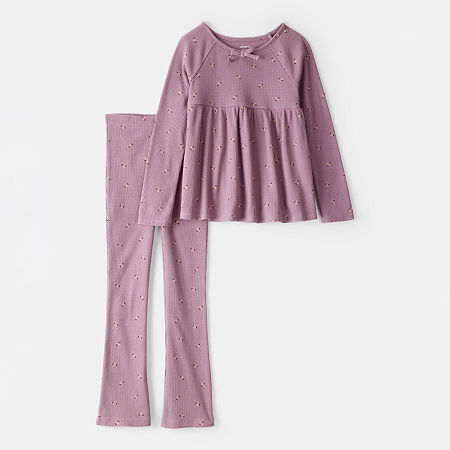 Click here for Carters Little & Big Kid Girls 2-pc. Pant Set  6-6... prices