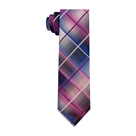 Click here for Van Heusen Shaded Plaid Tie  One Size  Pink prices