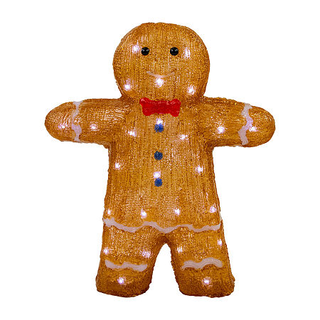 Northlight Seasonal 16in. LED Gingerbread Man Christmas Decor