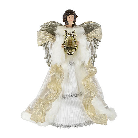 Click here for Northlight 18 White And Silver Angel Unlit Christm... prices