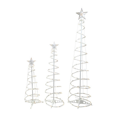 Click here for Northlight Set Of 3 Led Warm White Outdoor Spiral... prices