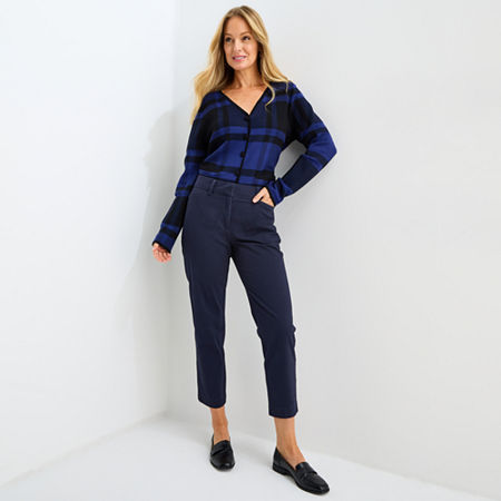 Click here for Liz Claiborne Womens Ankle Mid Rise Ankle Pant  16... prices