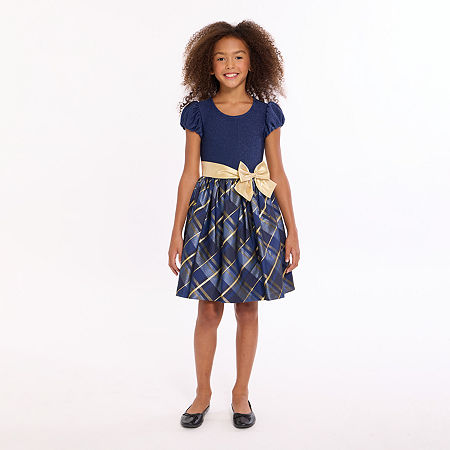 Click here for Bonnie Jean Little & Big Kid Girls Short Sleeve Fi... prices