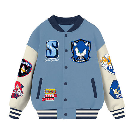 Click here for Little & Big Kid Boys Sonic the Hedgehog Fleece Li... prices